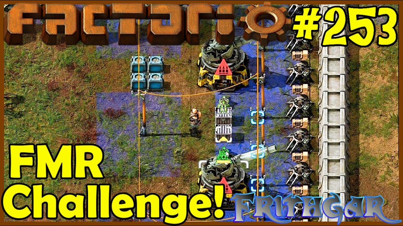 Factorio Million Robot Challenge #253: Big Artillery Guns! - YouTube