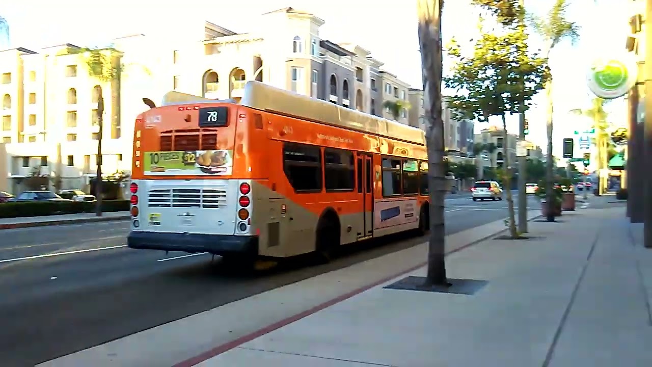 LACMTA 2016 New Flyer XN40 #4143 - YouTube