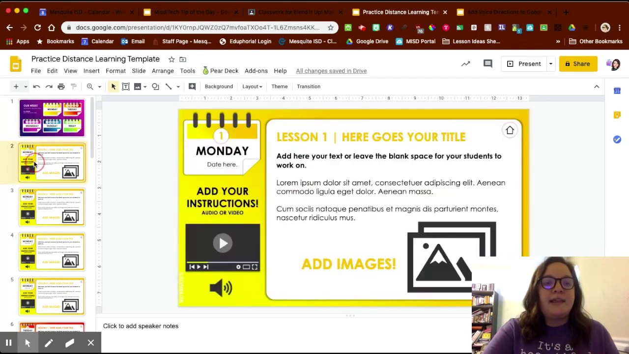Best Practices For Lesson Plan Templates in Google Classroom - YouTube