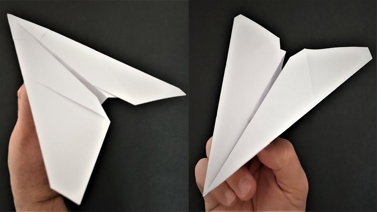 Easy & Fast Paper Airplane - YouTube