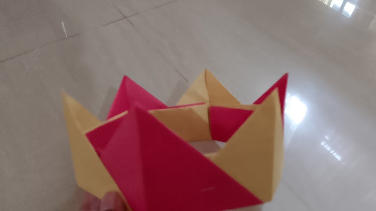 How to Make a Paper Crown: Easy DIY Tutorial - YouTube