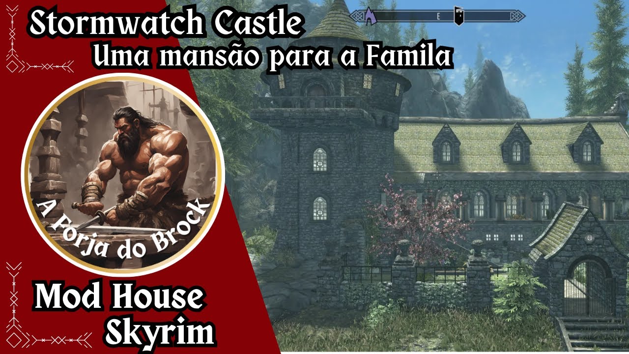 Mod House - skyrim -Stormwatch Castle - Uma Mansão para a Familia do ...