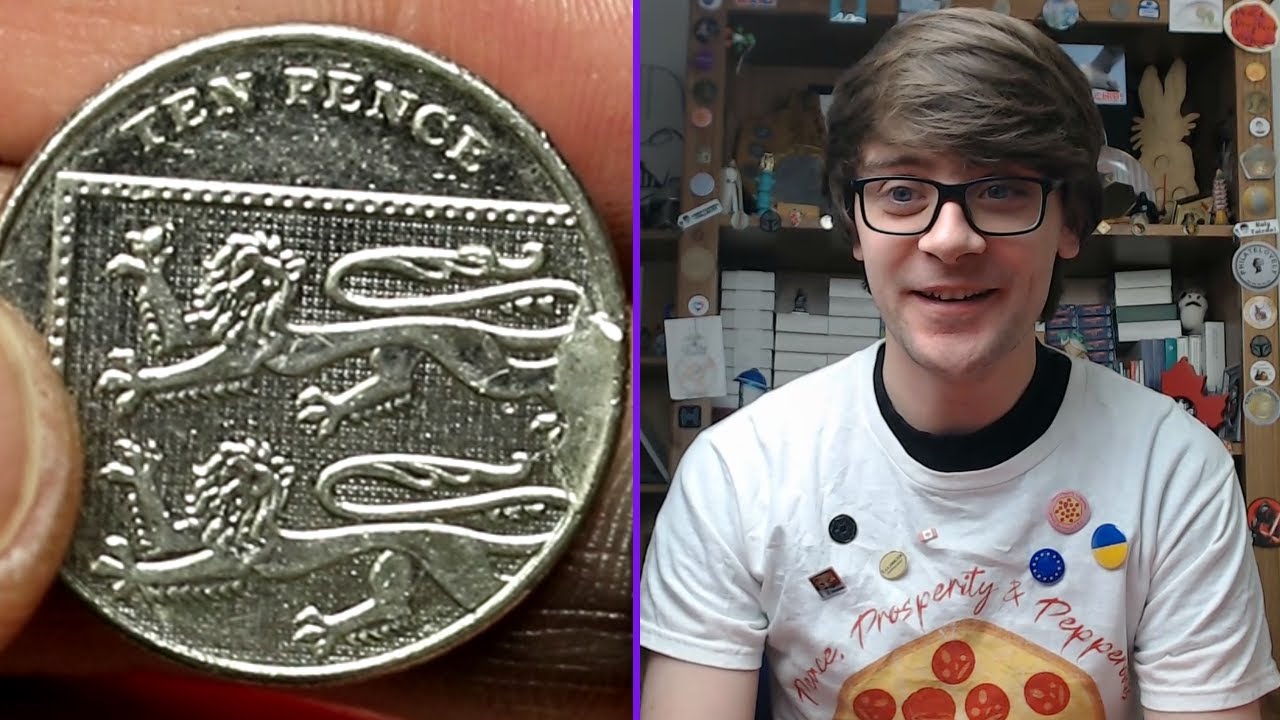 A Lovely Error Coin!!! 10p Coin Hunt + Q&A Part 230 - YouTube
