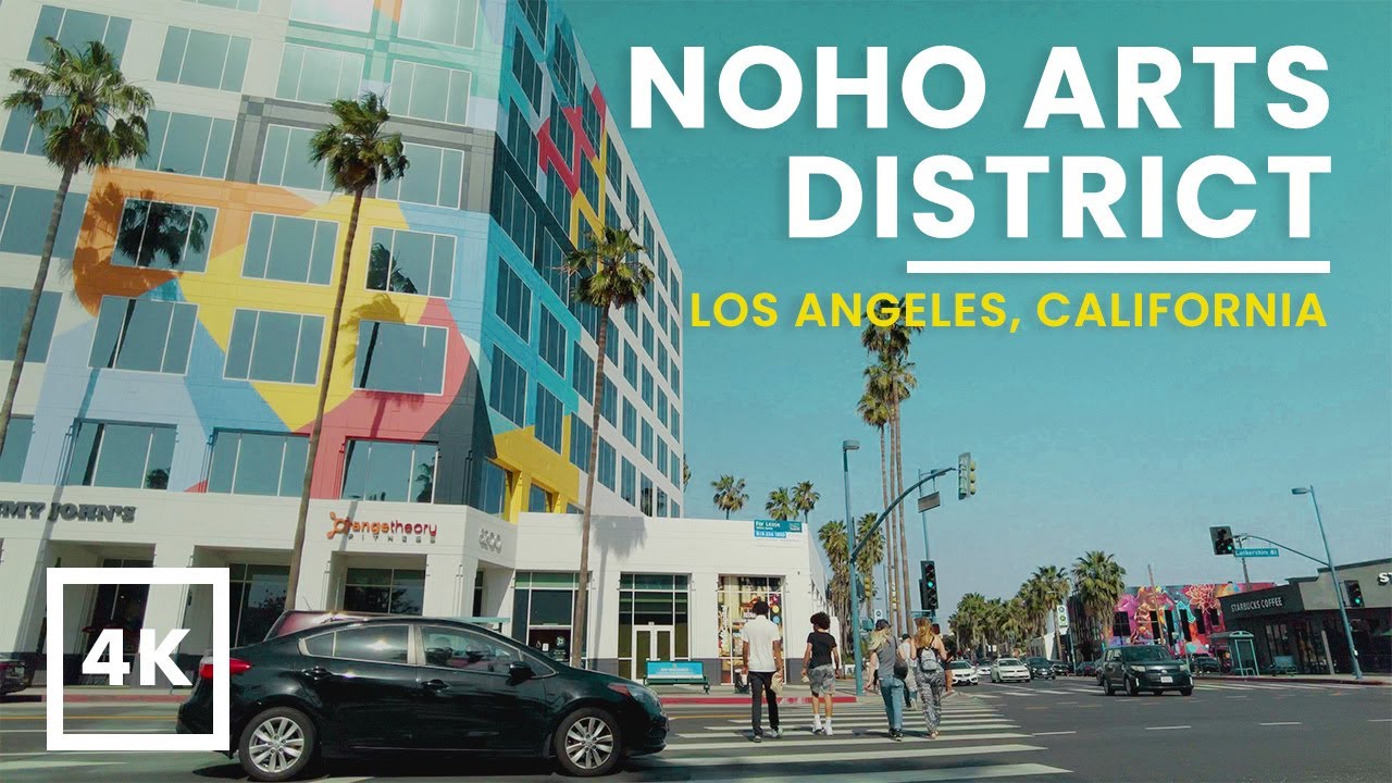 NoHo Arts District Relaxing Walking Tour | 4K - YouTube