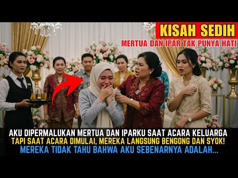 Hijabnya Ditarik Mertua di Tengah Pesta Keluarga, 30 Menit Kemudian Semua Menunduk di Depannya!