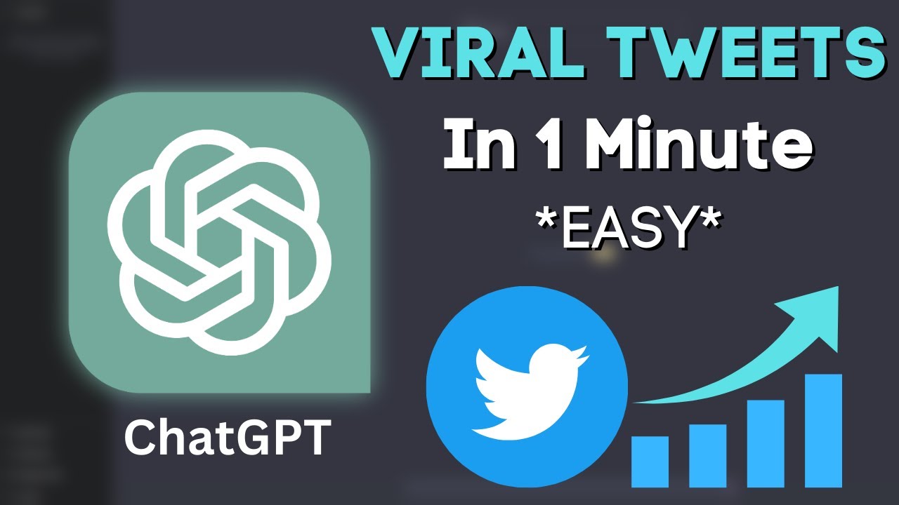 Make Viral Tweets in 1 Minute! (ChatGPT) *FAST TUTORIAL* - YouTube