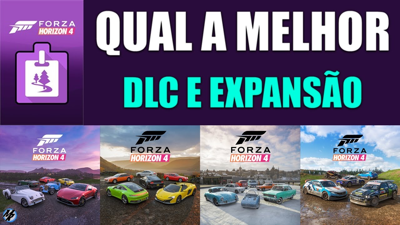 FORZA HORIZON 4 - QUAL É A MELHOR DLC E EXPANSÃO? - YouTube