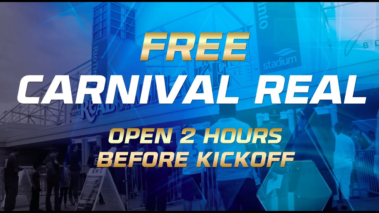 Carnival Real at Rio Tinto Stadium - YouTube