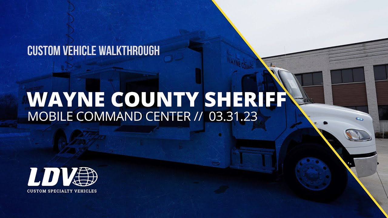Wayne County Sheriff (NC) Mobile Command Center - YouTube