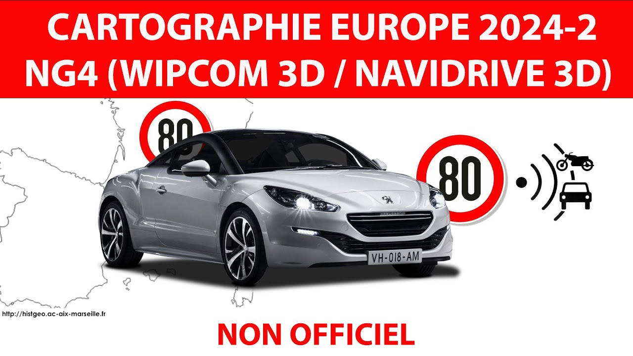 Mise à jour/upgrade cartographie 2024-2 WipCom 3D/NaviDrive 3D/NG4 - YouTube