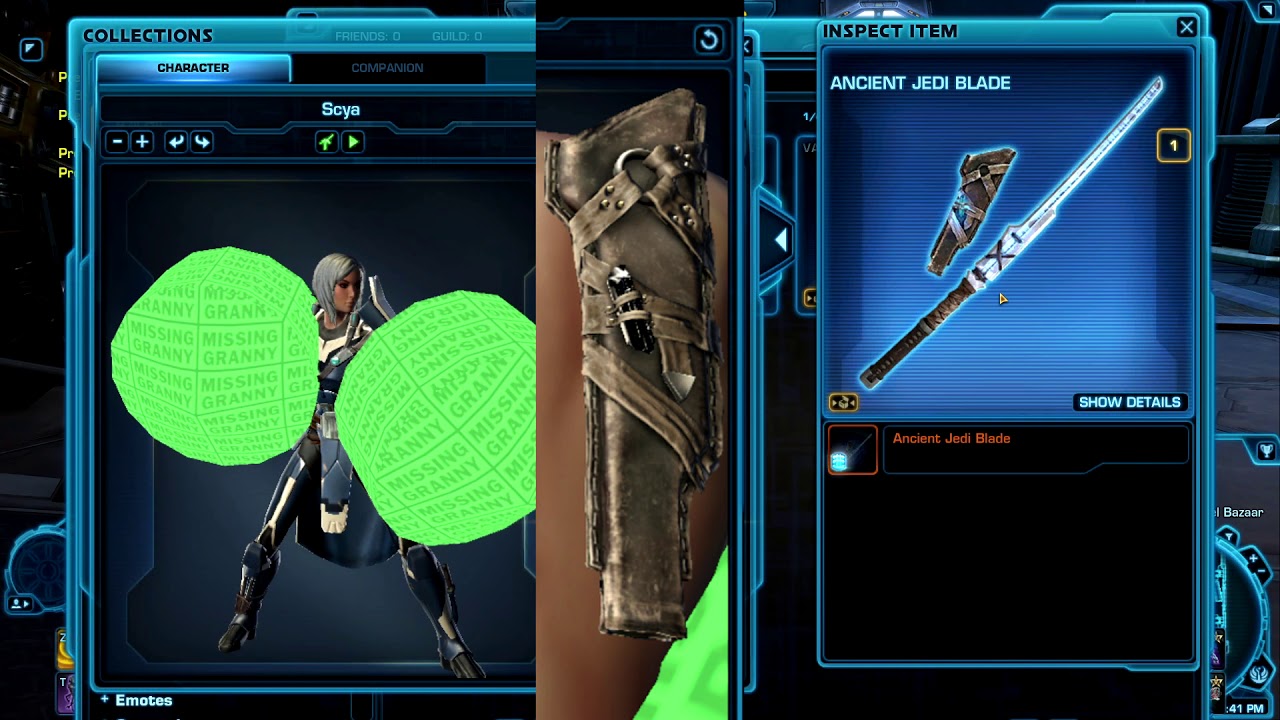SWTOR PTS - Mandalorian Stormbringer, Wayward Voyager, Jedi Blade ...