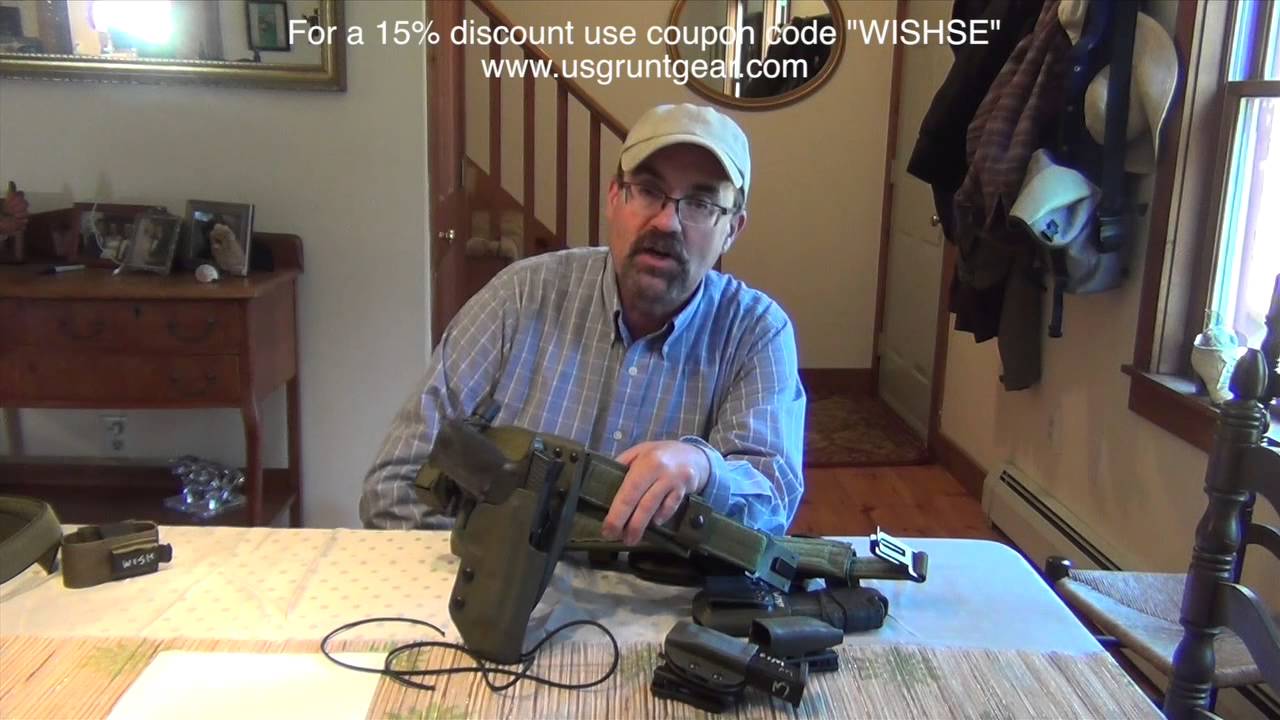 Pro Grunt Belt System by US Grunt Gear -- Product review - YouTube