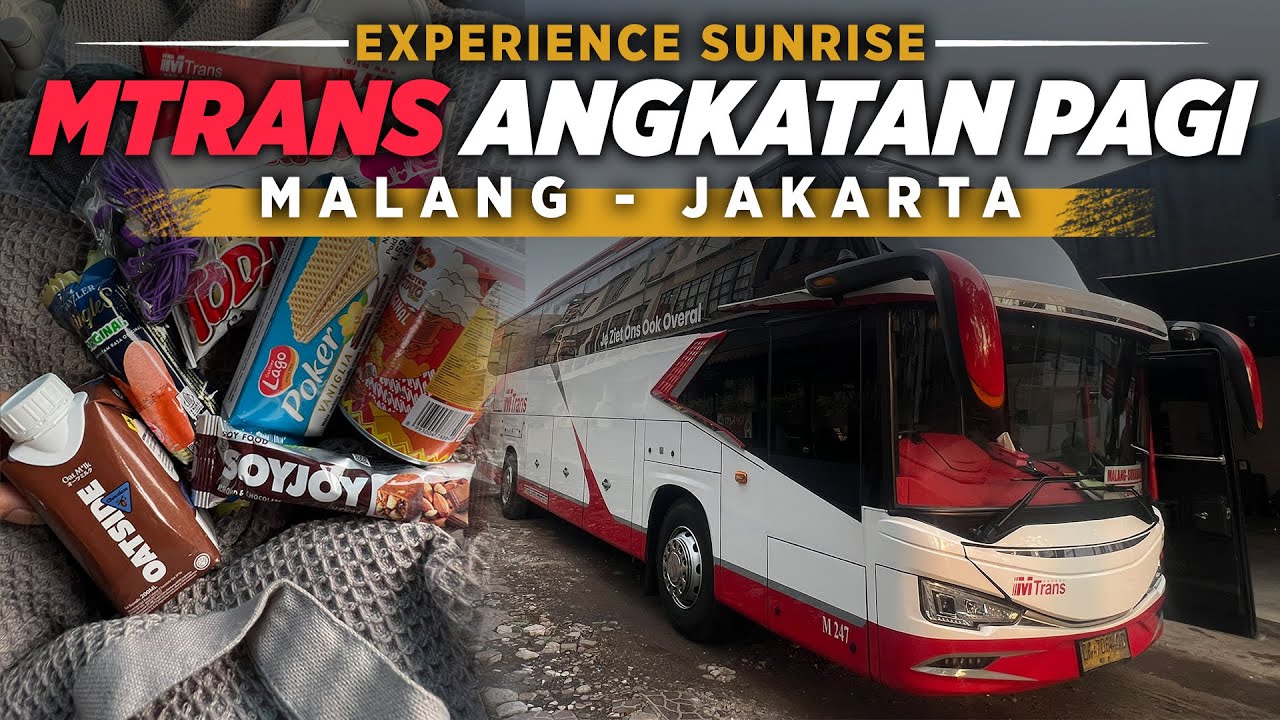 BUS MTRANS MALANG - JAKARTA | Experience Sunrise | MSRG 2024 - YouTube