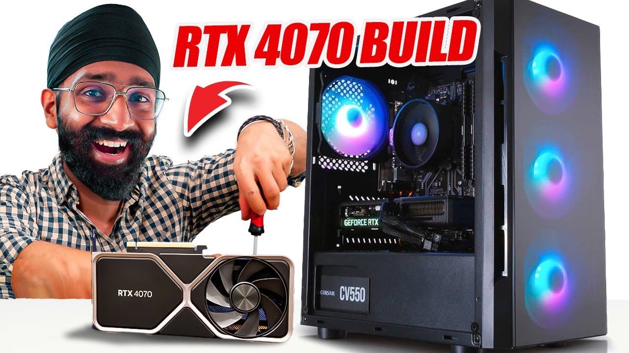 PC Build with an RTX 4070 - Which Components to Choose in 1.5 Lacs ...