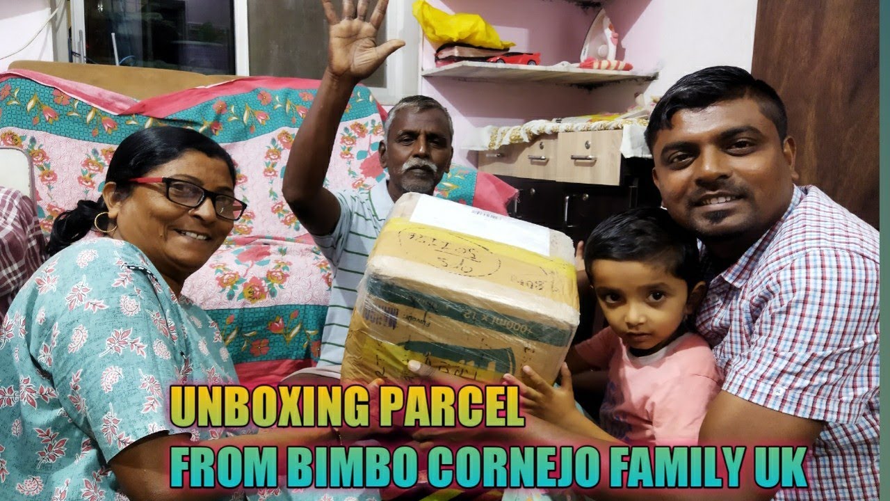 UNBOXING PARCEL 📦📦 PARCEL FROM BIMBO CORNEJO FAMILY👪 UK - YouTube
