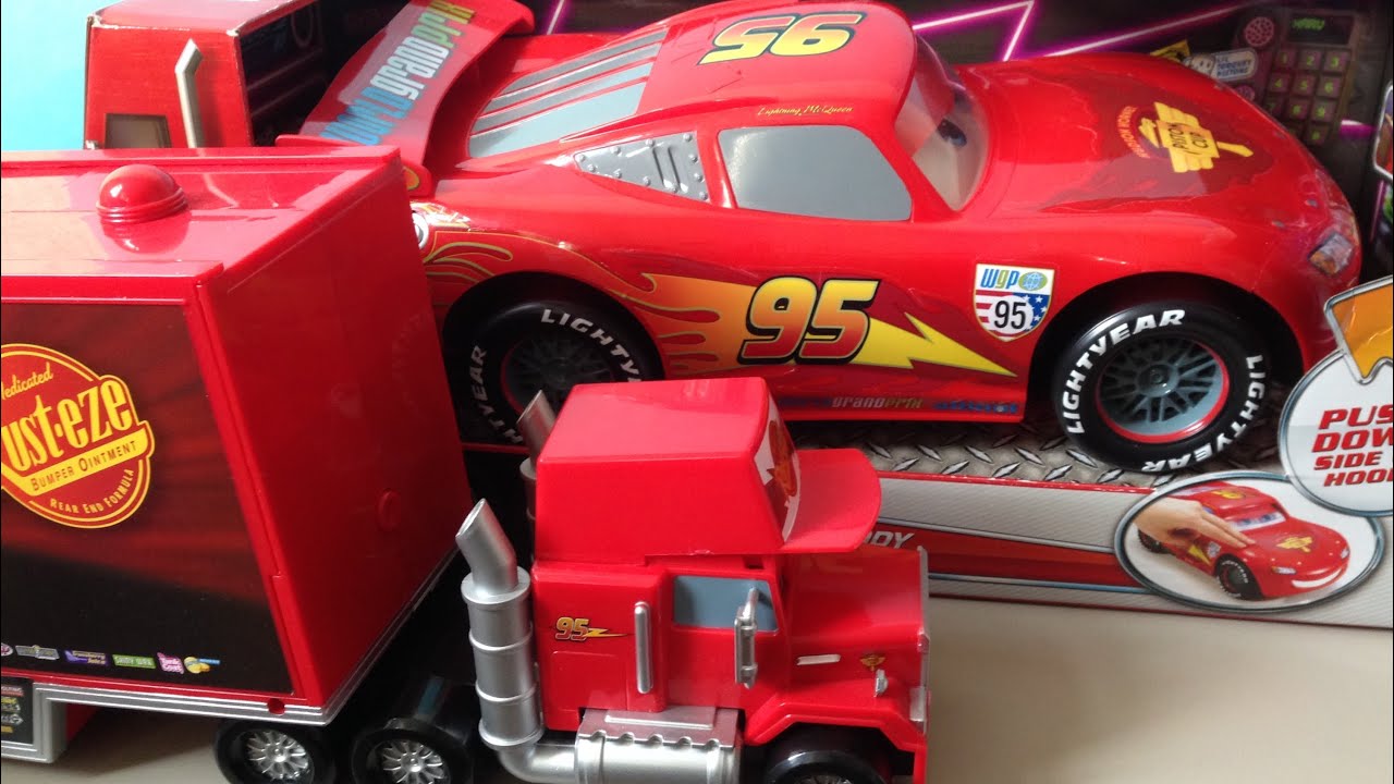 Cars 2 Talking lightning mcqueen and mack truck - YouTube