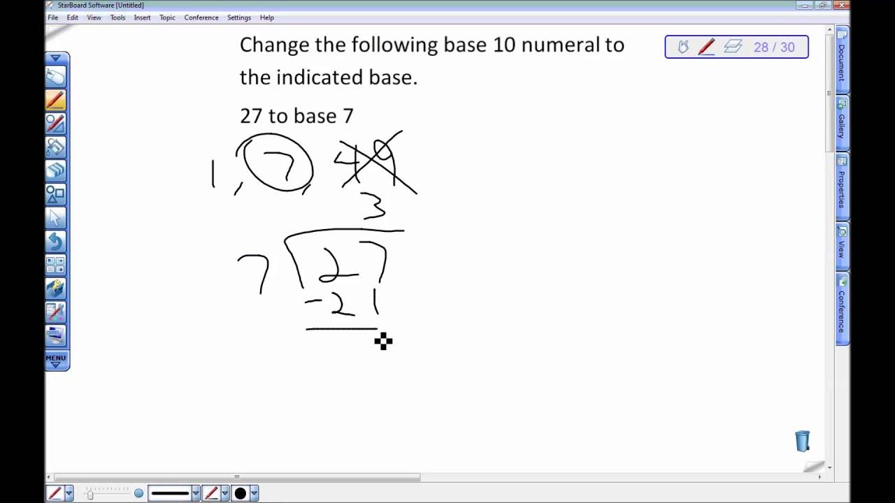Converting from Base 10 to Other Bases - YouTube
