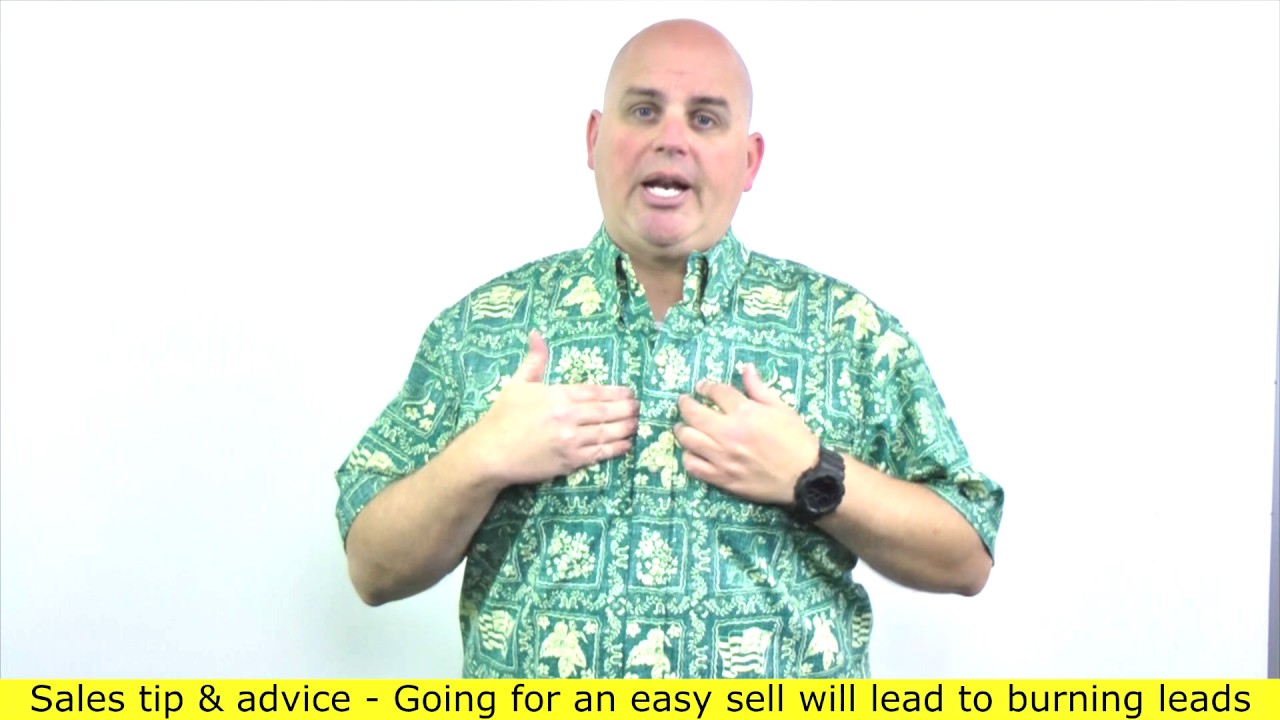 Weak sales performance what does burning leads in sales mean - Scott ...