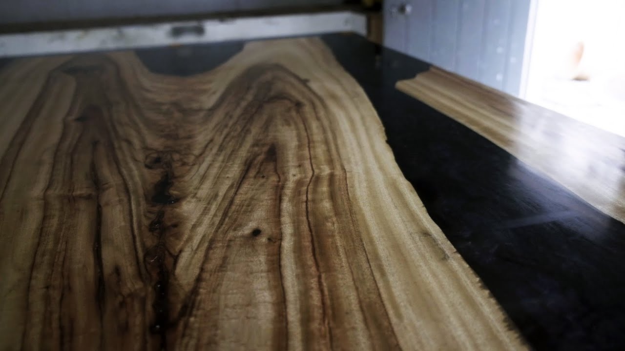 Building The Resin And Timber Workbench | FINISHED!!!! - YouTube