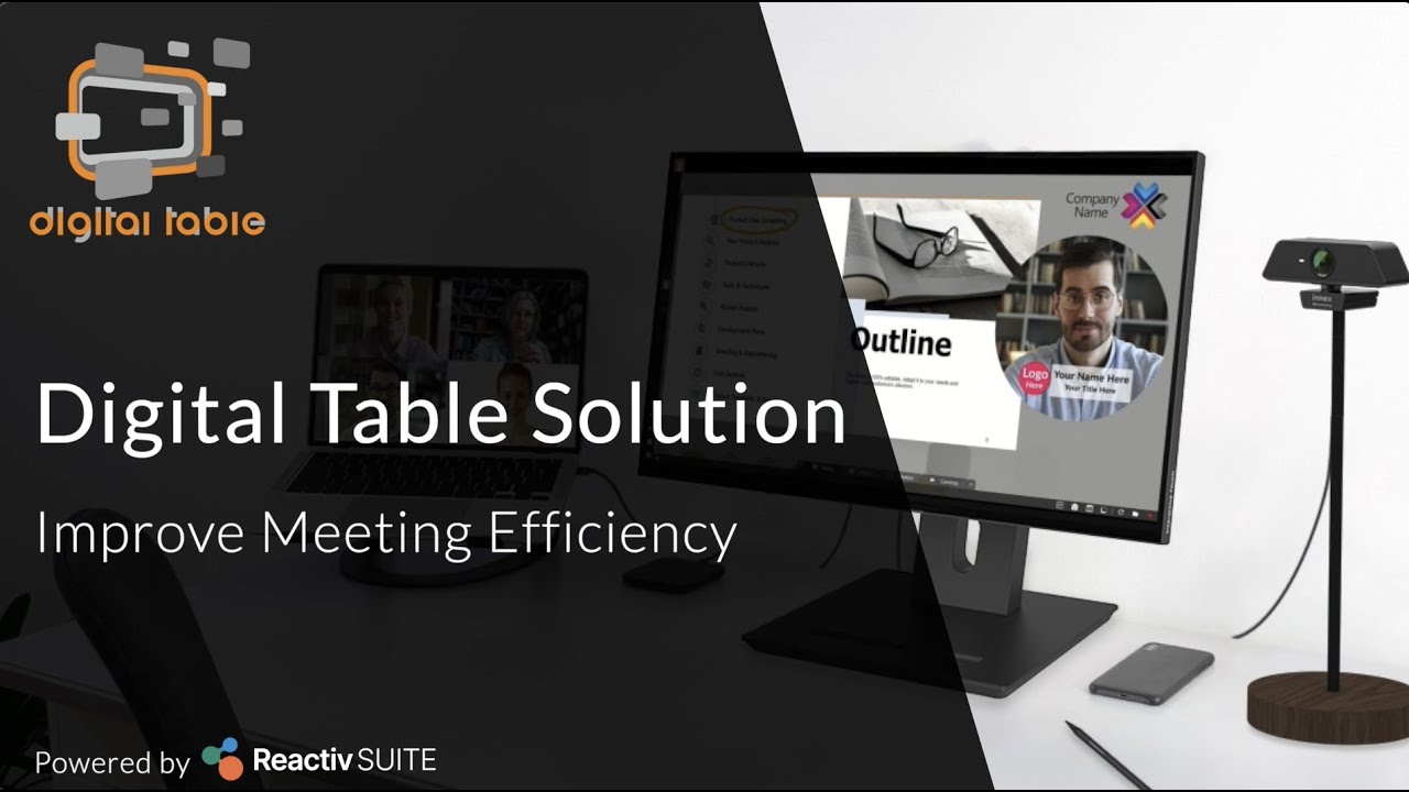 【Digital Table Solution】Improve Meeting Efficiency | FunTech Innovation ...