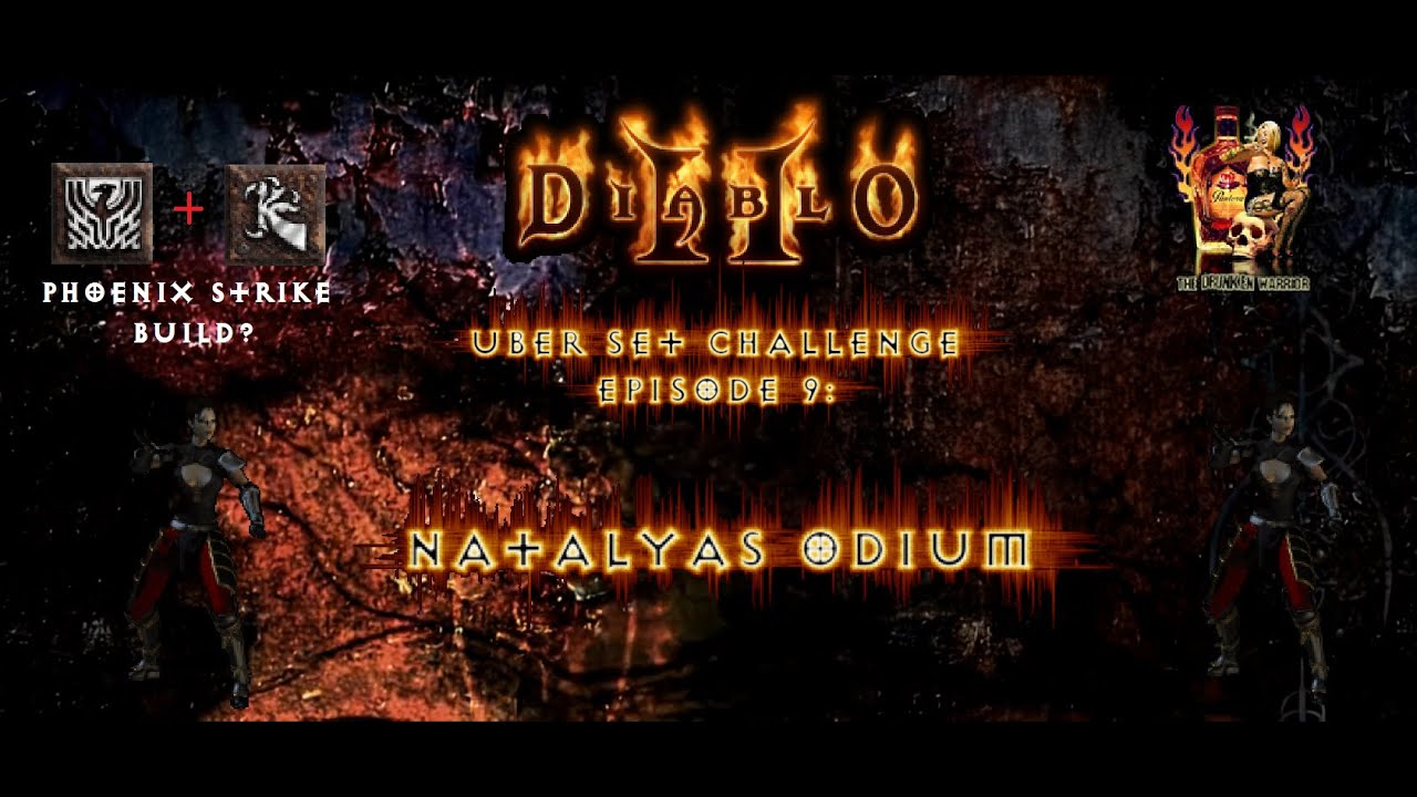 Diablo 2 Uber Set Challenge Ep 9 Natalya's Odium - YouTube