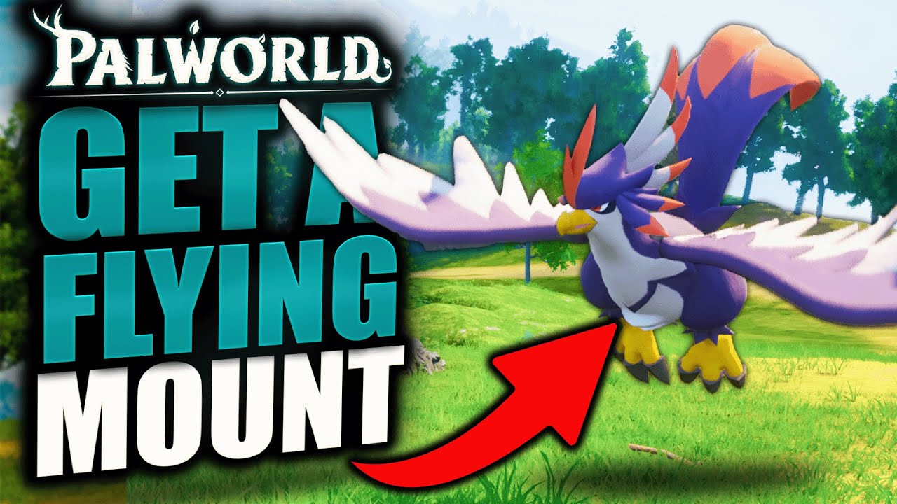 Palworld: How to Unlock a FLYING MOUNT (Early Game) - YouTube