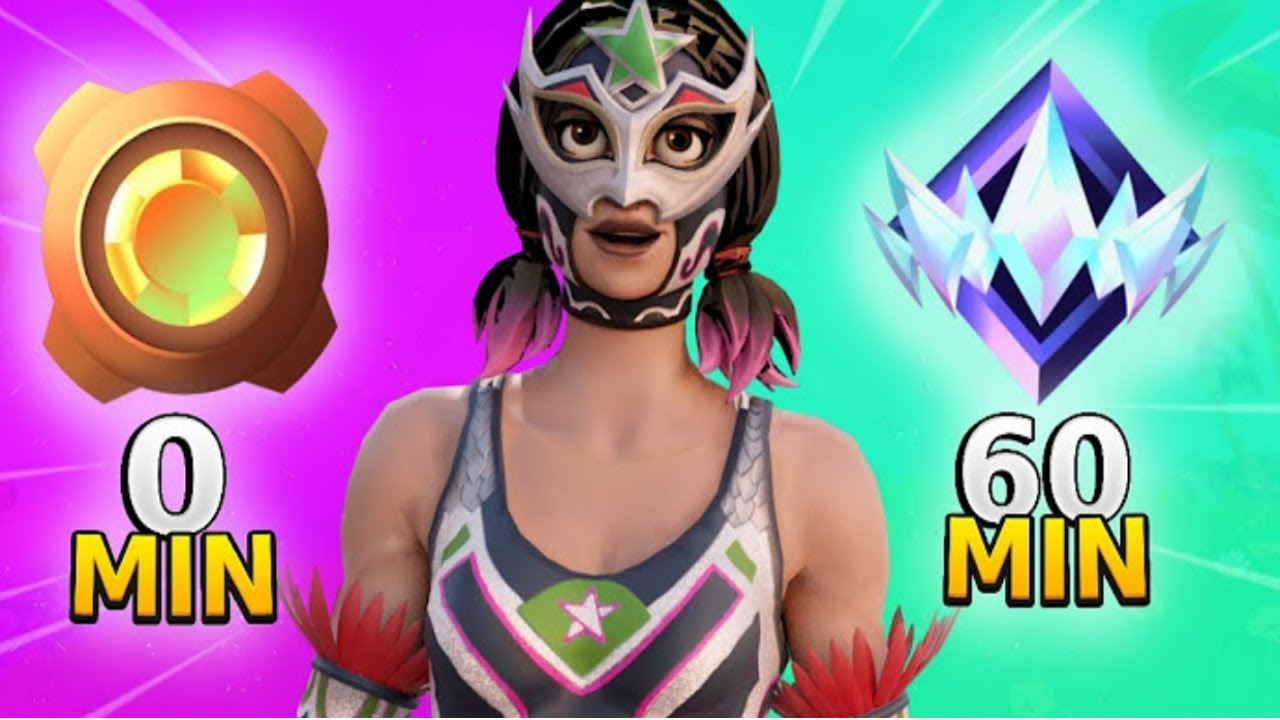 Jaką range uda mi się zdobyć w Fortnite w Godzine? - YouTube