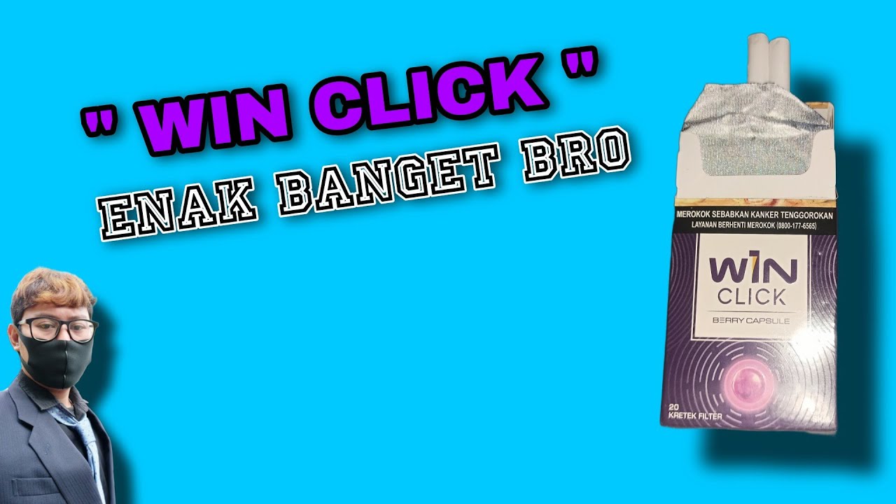 Review Rokok " WIN CLICK BERRY CAPSULE " - YouTube