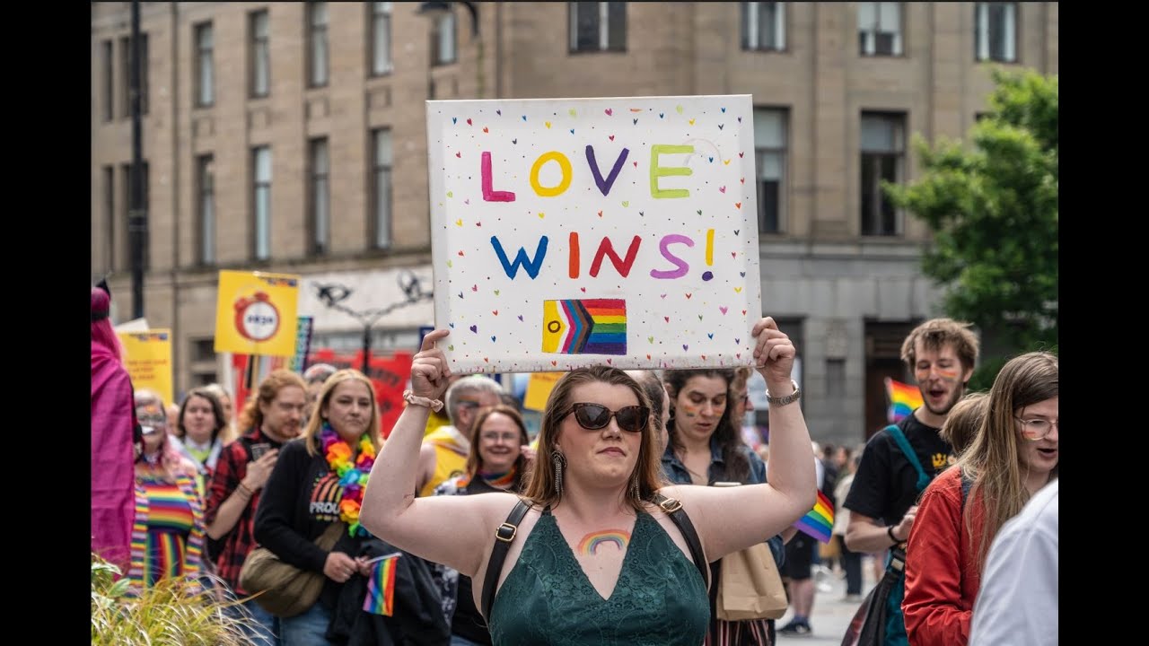DUNDEE PRIDE MARCH 2024 PHOTOS - YouTube