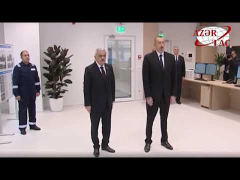 President Ilham Aliyev attended inauguration of bitumen unit and liquefied gas filling station at Ba