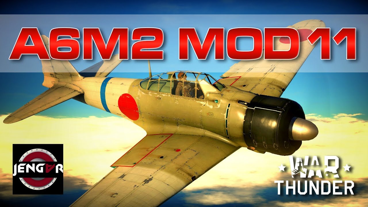 War Thunder Realistic: A6M2 mod 11 [Turn & Burn Baby!] - YouTube