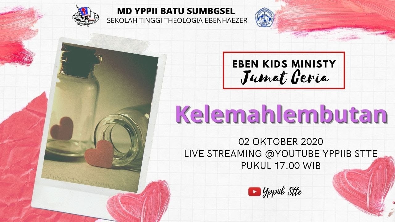 Episode 24 Eben Kids Ministry "KELEMAHLEMBUTAN" - YouTube