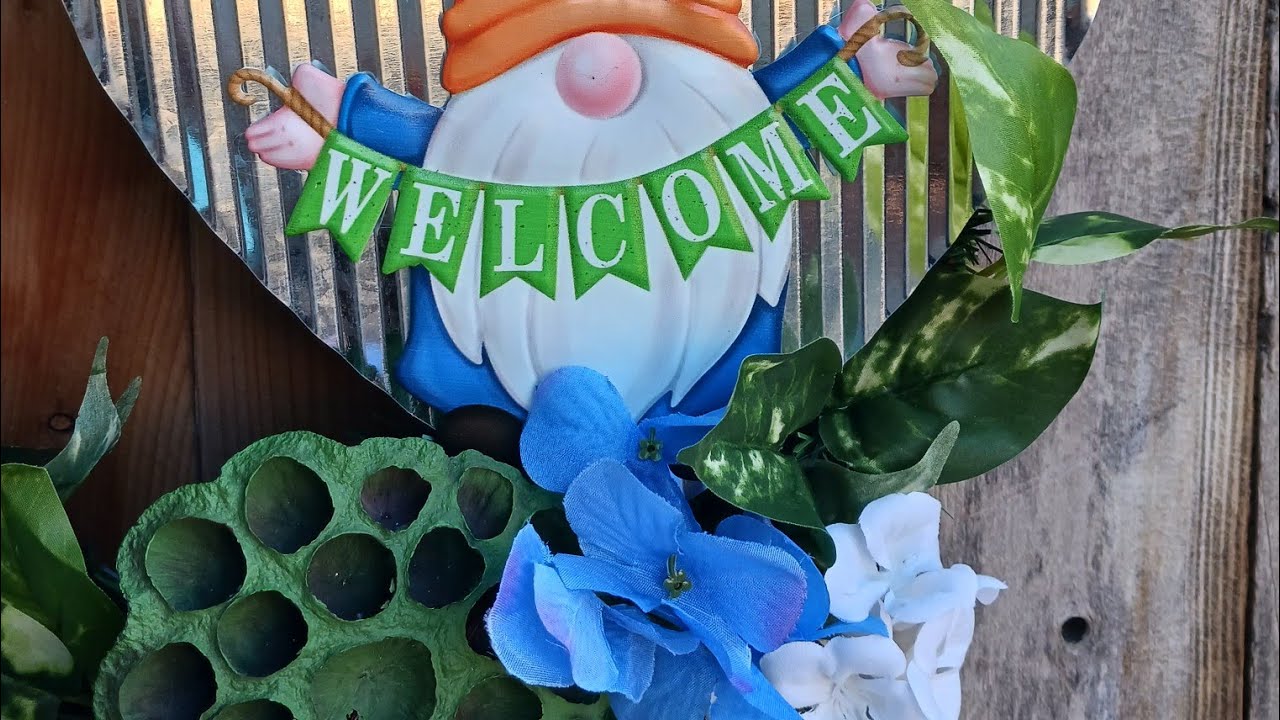 HOW TO MAKE A SPRING WREATH/CALDERA CREATIVE CREATIONS - YouTube