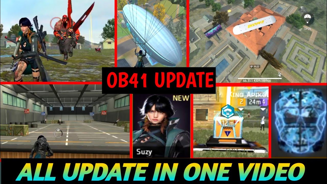 ALL OB41 UPDATE FULL DETAILS || Advance server all update full details ...