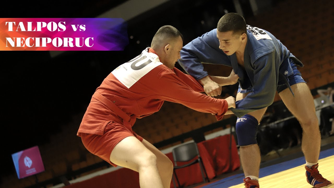 TALPOS Mihai vs NECIPORUC Egor. -88 kg. European Youth and Junior SAMBO ...