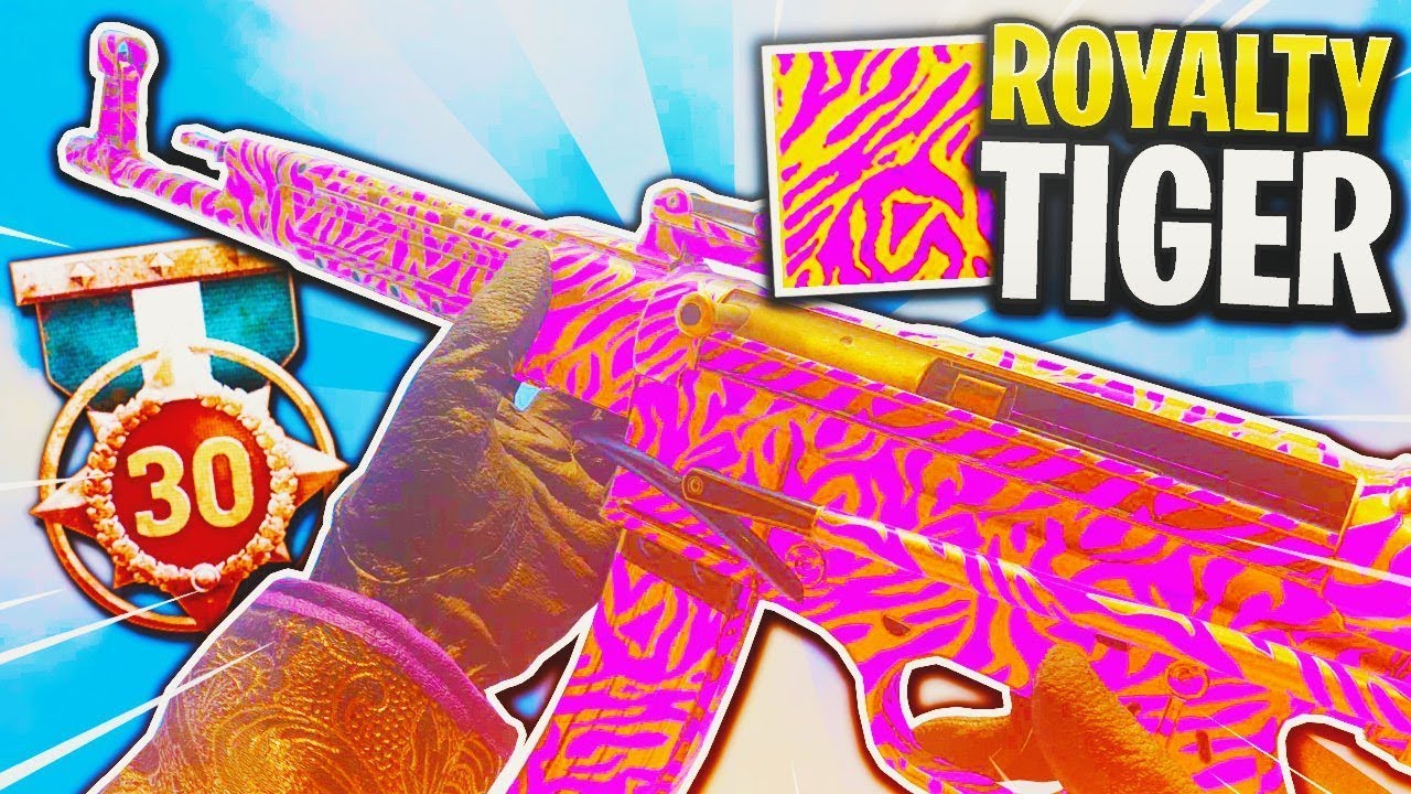 LEVEL 1000 "DARK MATTER" CAMO UNLOCKED! - NEW "ROYALTY TIGER" CAMO NUKE ...