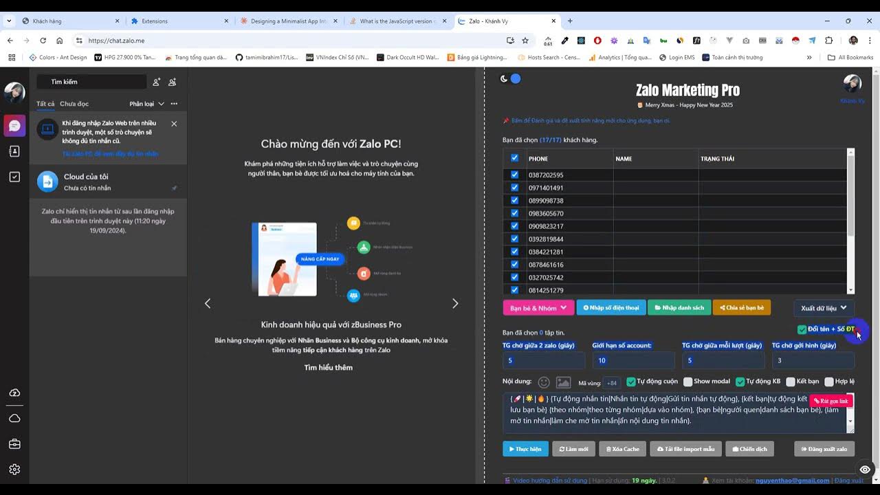 [ZALO TOOL] Đổi tên gợi nhớ Zalo khi gởi kết bạn | Laptrinhvb.net - YouTube