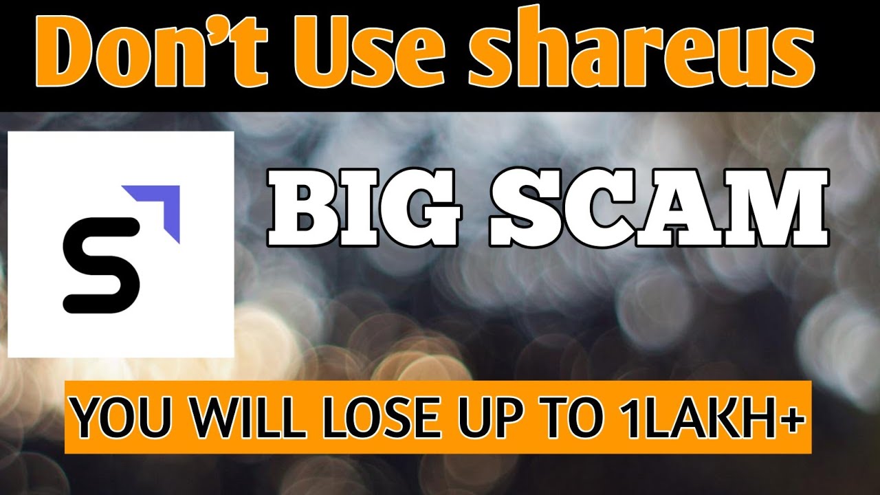 Don't use shareus Shareus scam exposed || Don't share your KYC documents to any one - YouTube