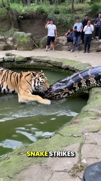 Tiger vs. Snake: The Ultimate Showdown! 🐅🐍🔥#TigerfightSnake# ...