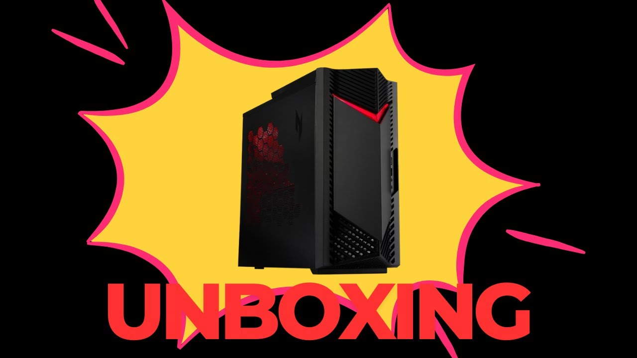 UNBOXING MY FIRST EVER GAMING PC!!! - YouTube