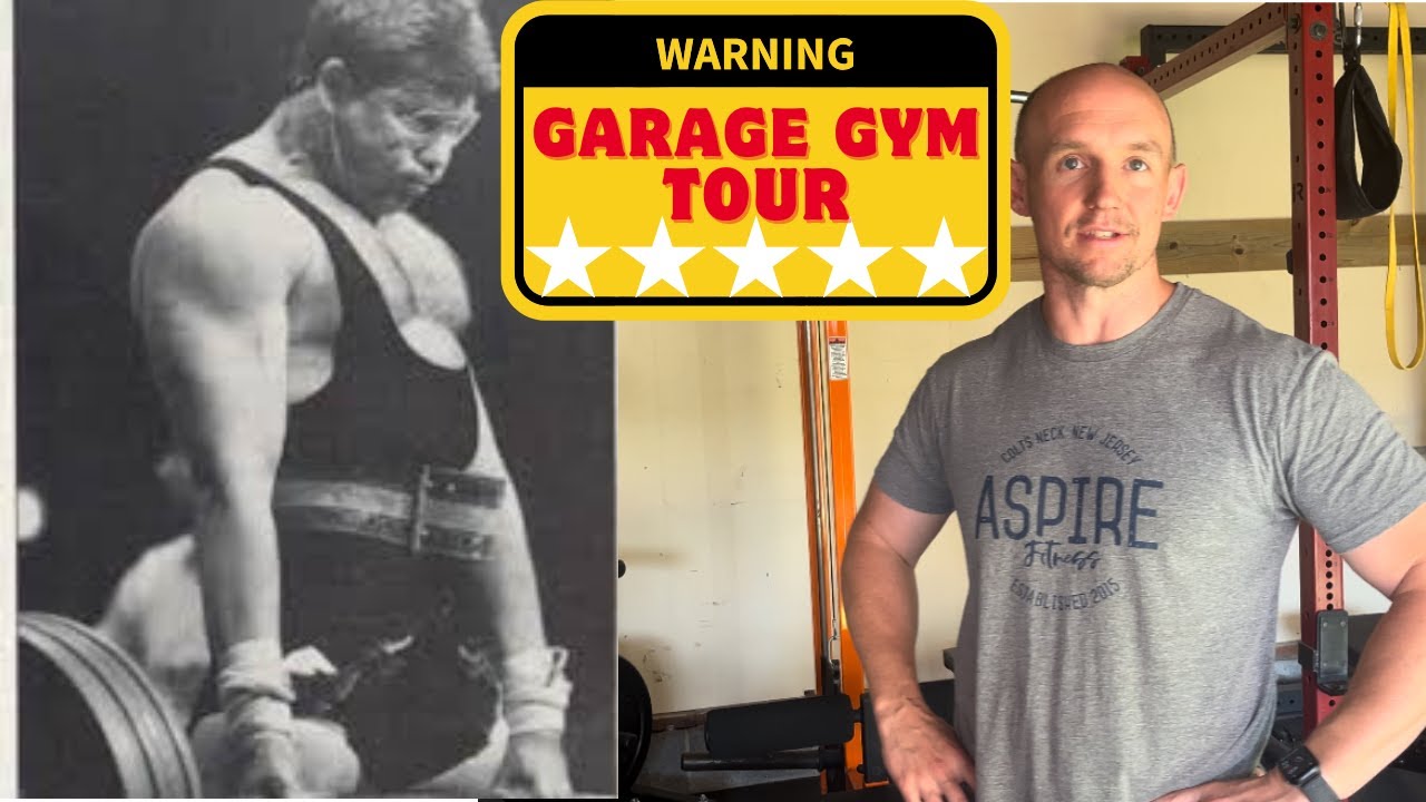 STRONG DAD Garage Gym Tour: Brian Bott | Aspire Fitness - YouTube