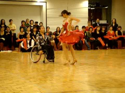 Wheel Chair Sport Dance - Paso Double - YouTube