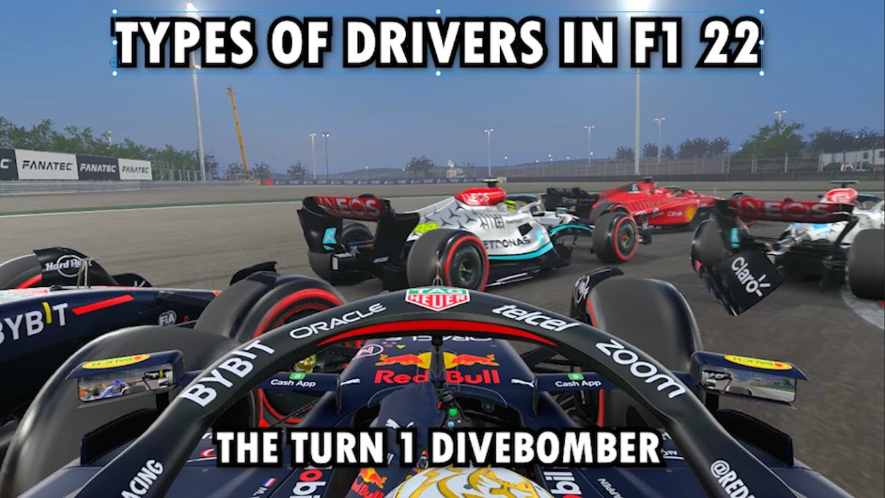 Types Of Drivers In F1 22 - YouTube