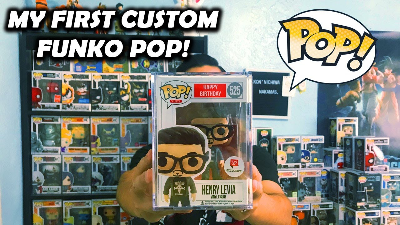 My Very First Custom Funko Pop! | Early Birthday Present - YouTube