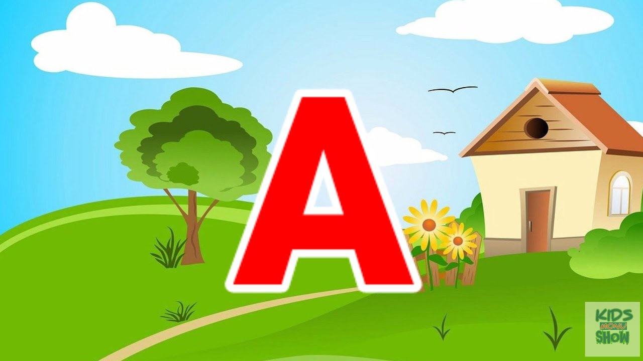 English Alphabet Video | ABCD with Music | Read ABCD | Kids Monu Show ...