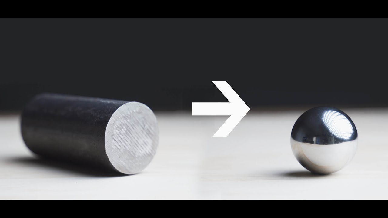 Machining and Polishing Stainless Steel Ball for a valve - YouTube