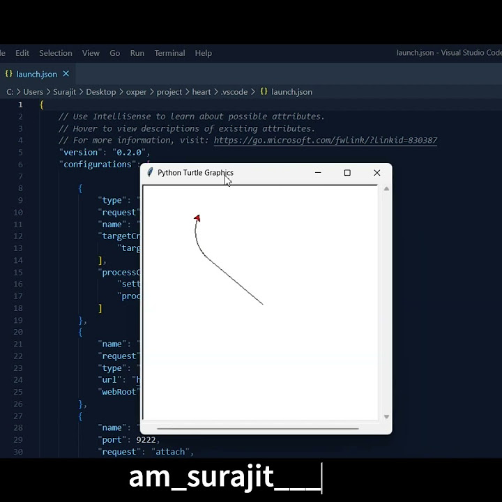 ️heart Design Using Python Turtle 🐢 Graphics Shorts Python