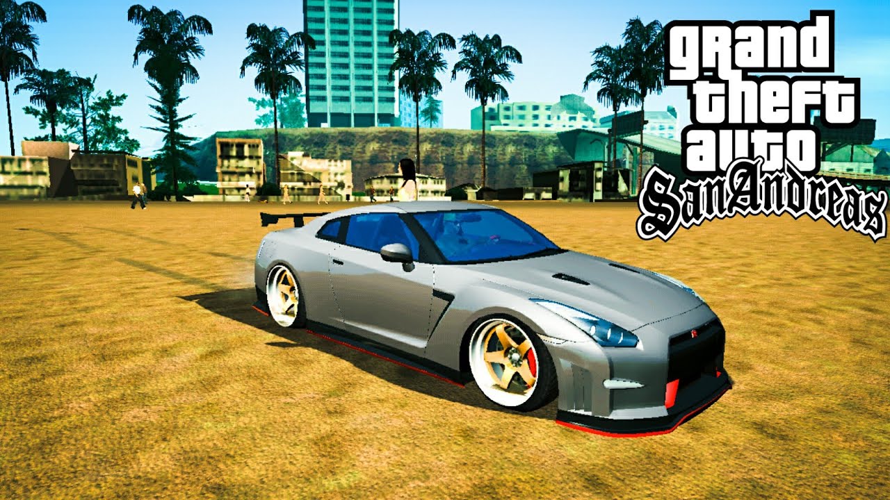 GTA SAN มือถือ Mod GTR-R35 Nismo DFF / NO TXD คุณภาพสูง - YouTube