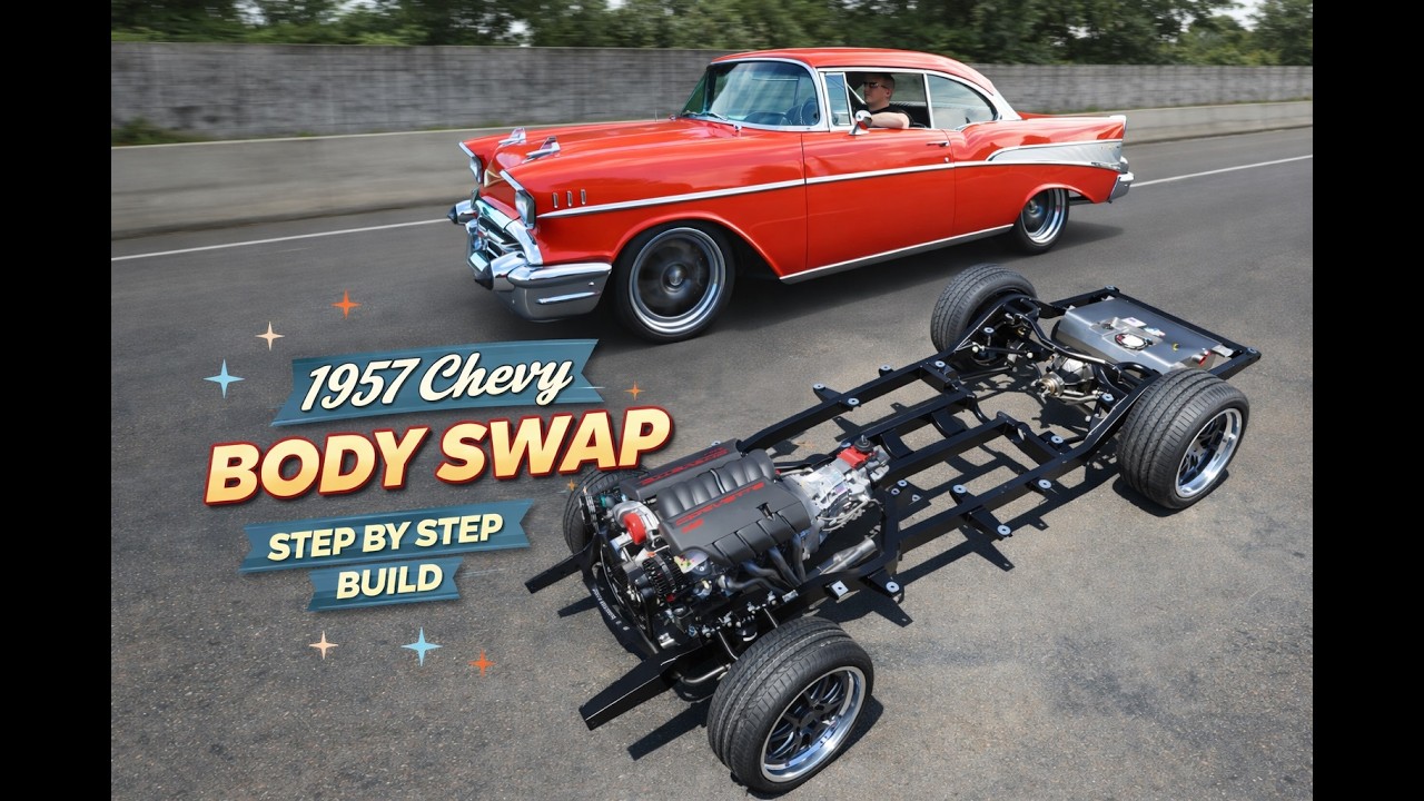 1957 Chevy body swap & LS conversion by MetalWorks. Gasser to ...