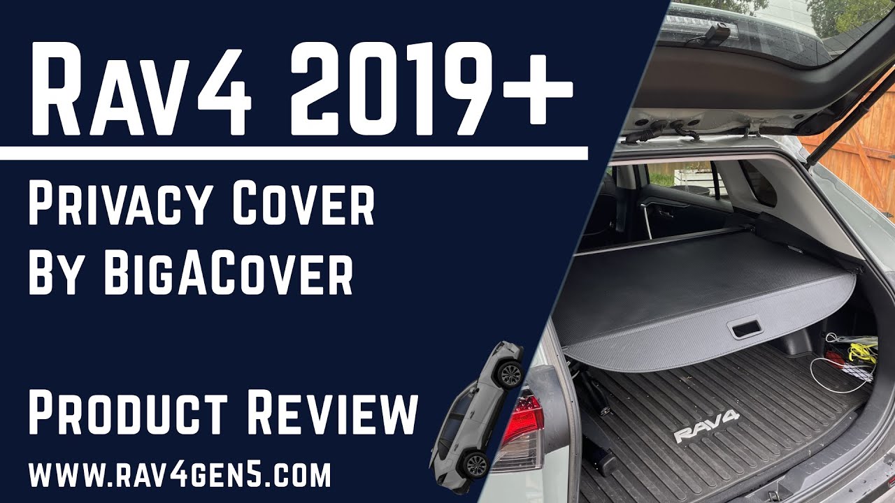 Privacy Cover by BigACover for Toyota Rav4 2019 2020 2021 2022 - YouTube